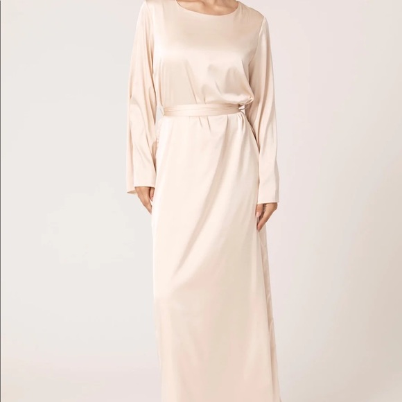 Veiled Collection | Dresses | Veiled Collection Satin Slip Maxi Dress ...